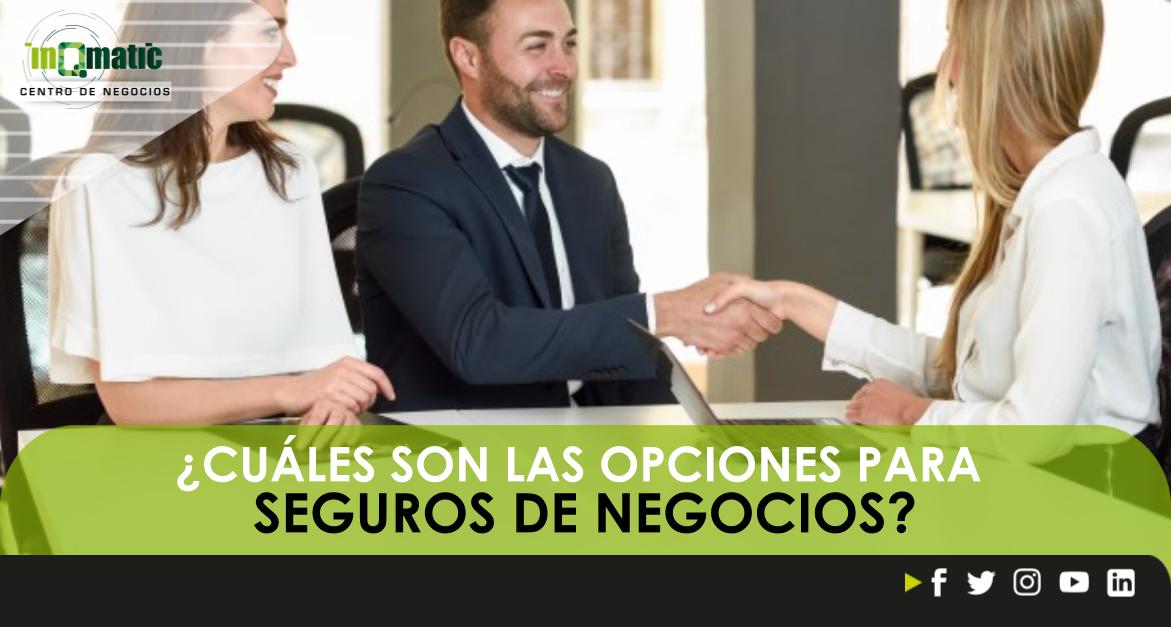 ¿CUÁLES SON LAS OPCIONES PARA SEGUROS DE NEGOCIOS? - InQmatic